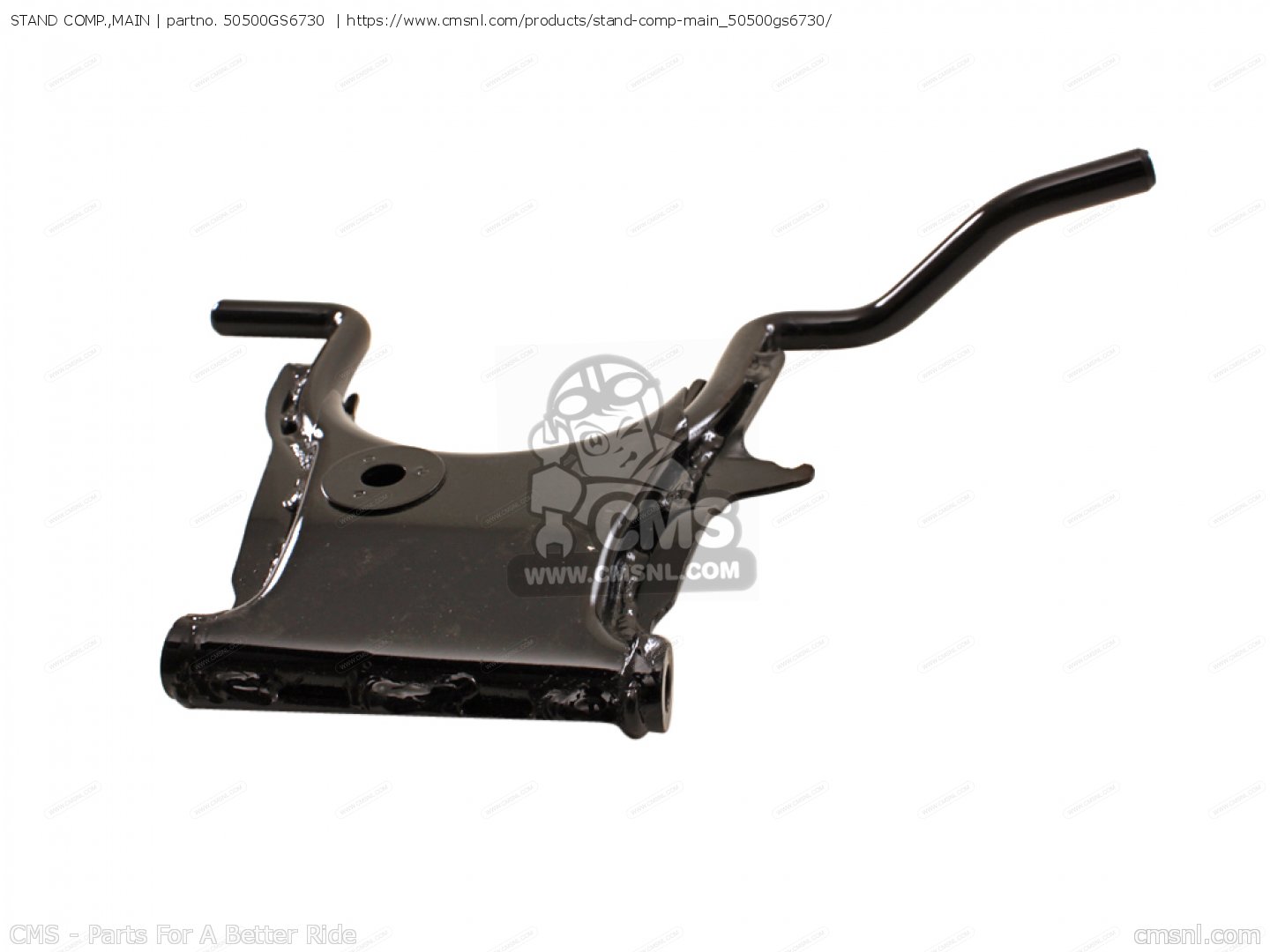 50500GS6730: Stand Comp.,main Honda - buy the 50500-GS6-730 at CMSNL