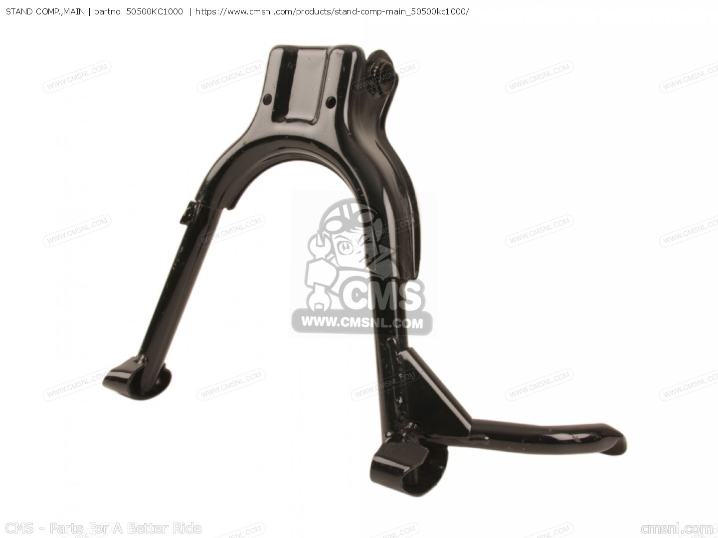 STAND COMP.,MAIN for CB125TD SUPERDREAM 1984 (E) FRANCE - order at CMSNL