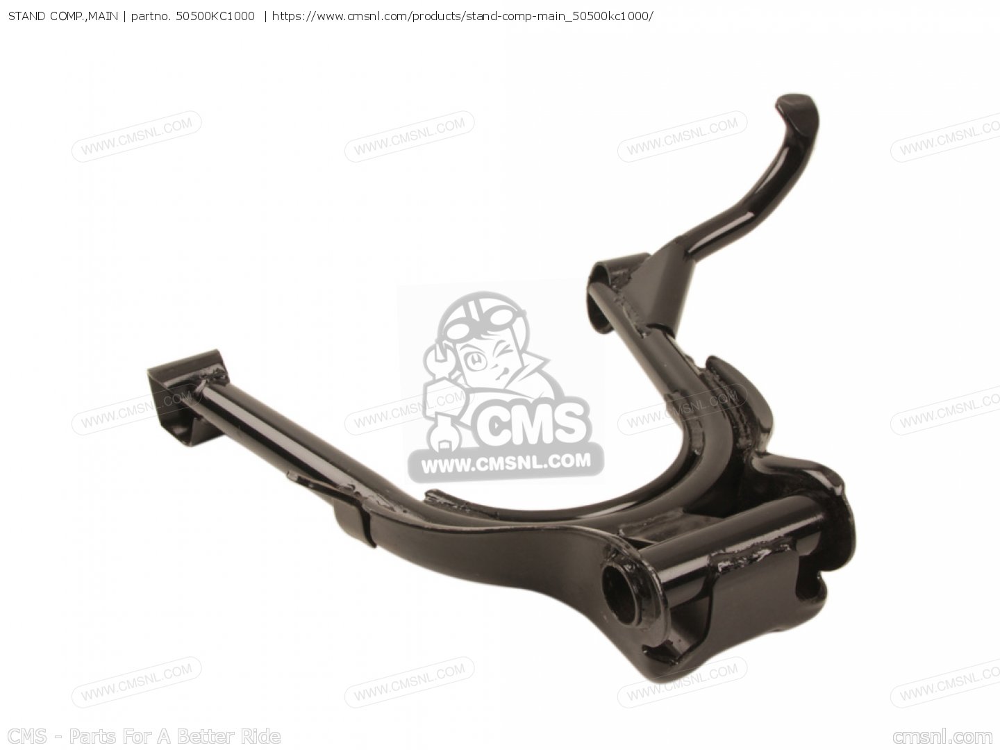 STAND COMP.,MAIN for CB125TD SUPERDREAM 1984 (E) FRANCE - order at CMSNL