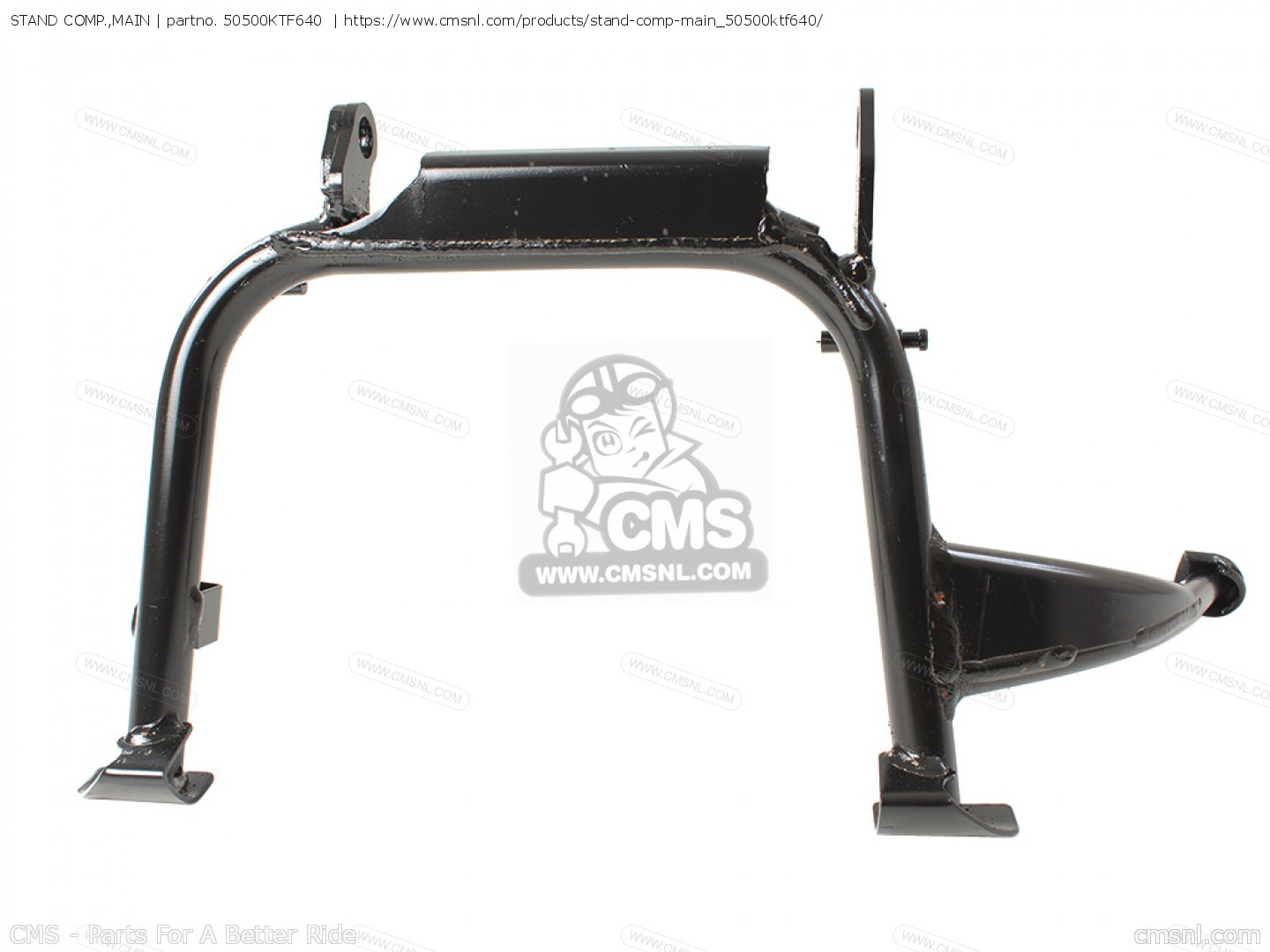 50500KTF640: Stand Comp.,main Honda - buy the 50500-KTF-640 at CMSNL