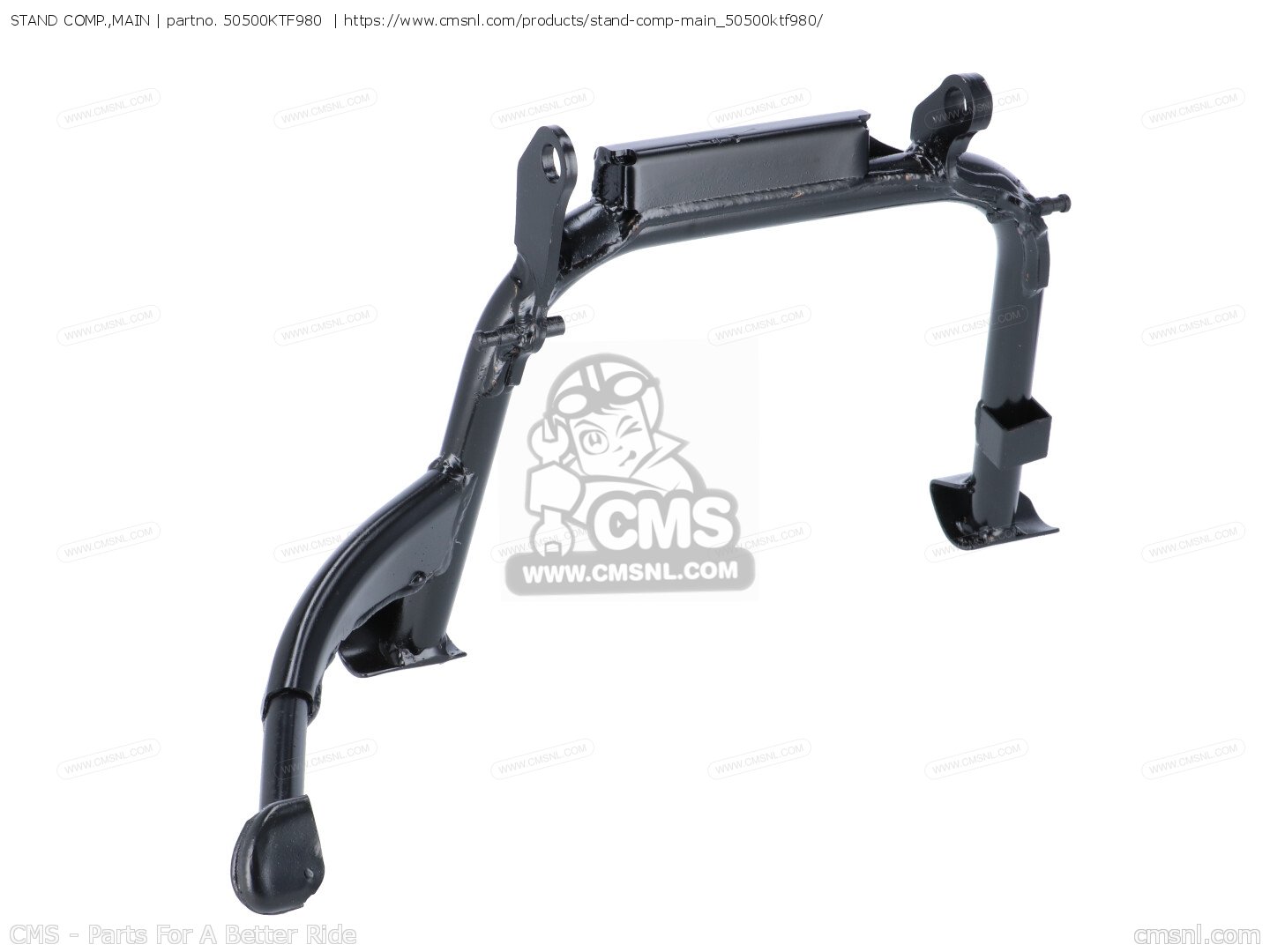 50500KTF980: Stand Comp.,main Honda - buy the 50500-KTF-980 at CMSNL