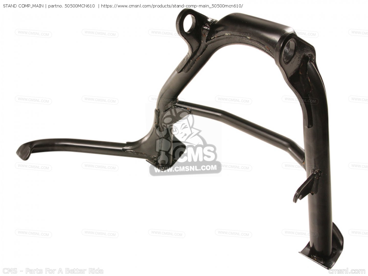 50500MCN610: Stand Comp.,main Honda - buy the 50500-MCN-610 at CMSNL