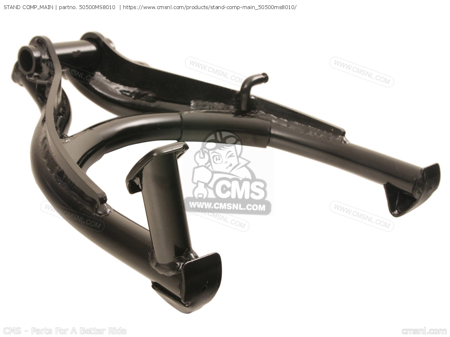 50500MS8010: Stand Comp.,main Honda - buy the 50500-MS8-010 at CMSNL