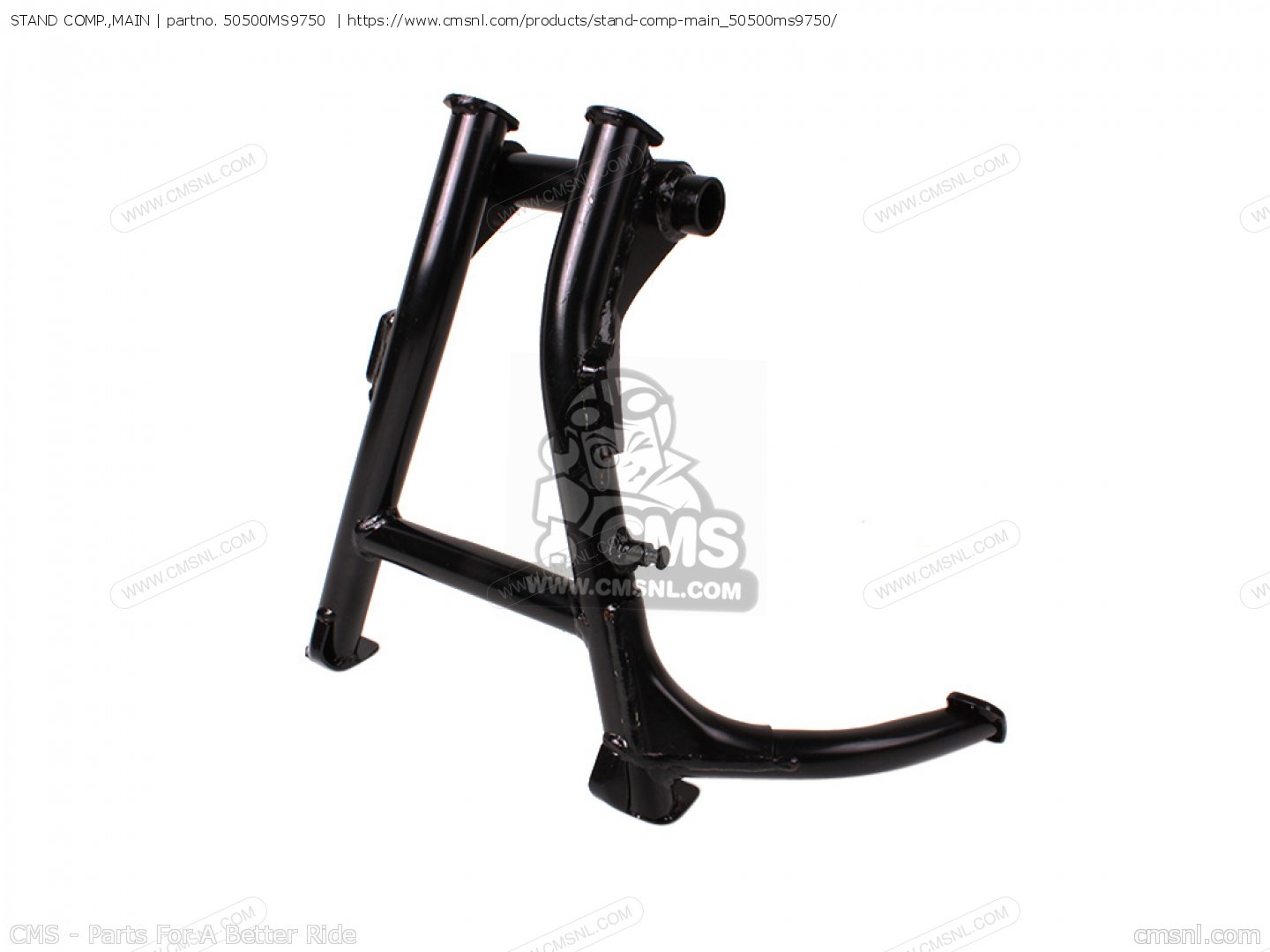 50500MS9750: Stand Comp.,main Honda - buy the 50500-MS9-750 at CMSNL