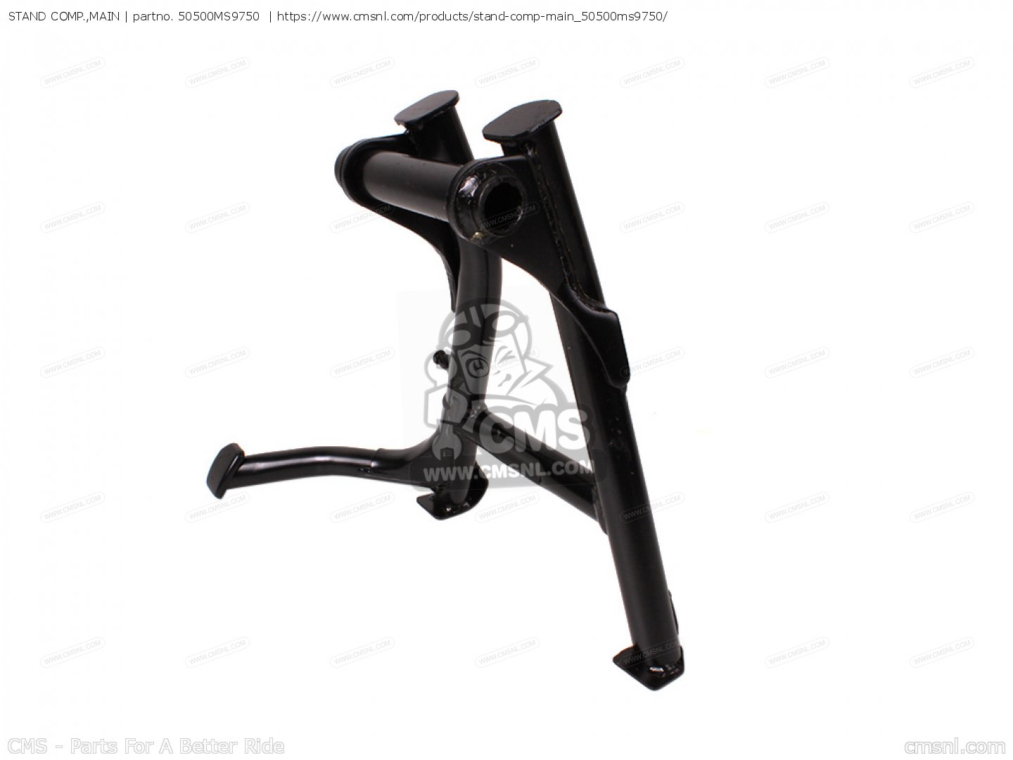 50500MS9750: Stand Comp.,main Honda - buy the 50500-MS9-750 at CMSNL