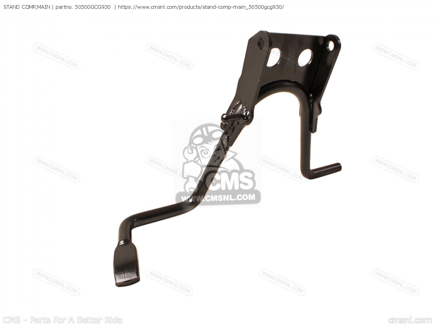 50500GCG930: STAND COMP,MAIN Honda - buy the 50500-GCG-930 at CMSNL