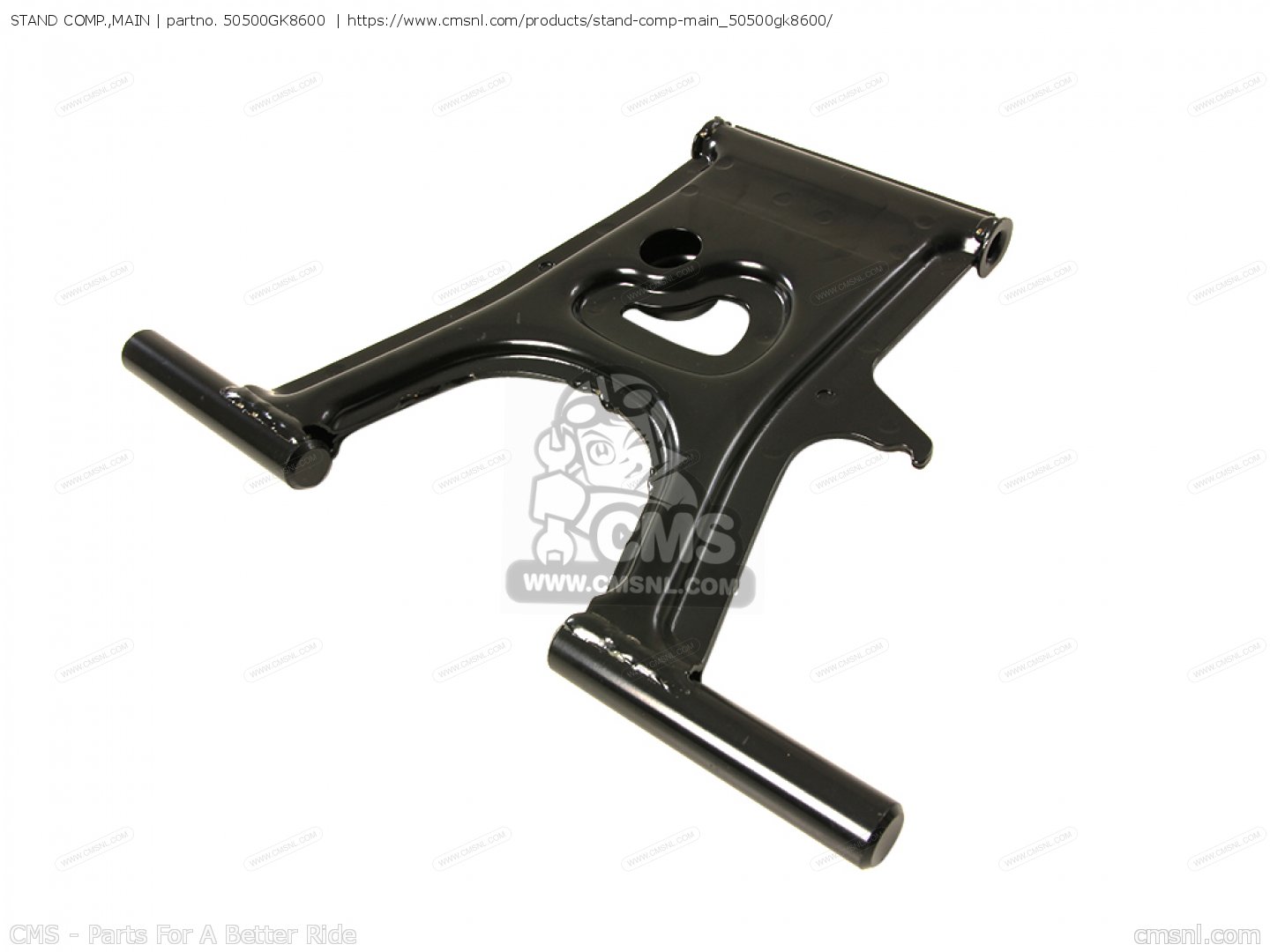 50500GK8600: STAND COMP.,MAIN Honda - buy the 50500-GK8-600 at CMSNL