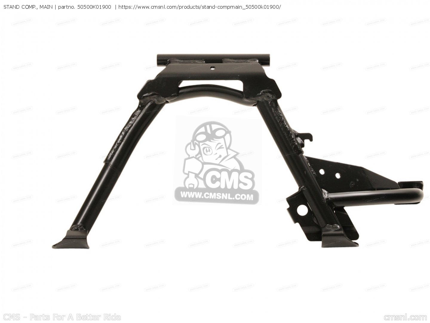 50500K01900: STAND COMP,MAIN Honda - buy the 50500-K01-900 at CMSNL
