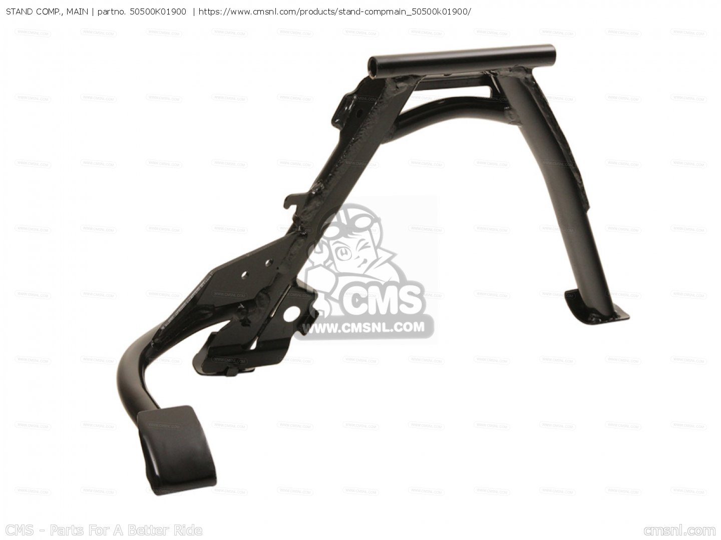 50500K01900: STAND COMP,MAIN Honda - buy the 50500-K01-900 at CMSNL