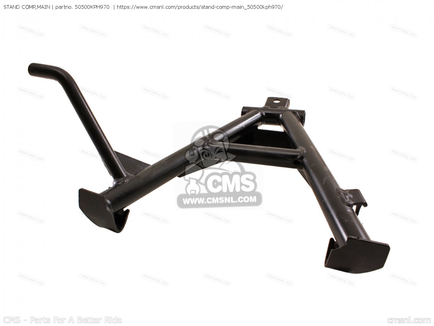 50500KPH970: STAND COMP,MAIN Honda - buy the 50500-KPH-970 at CMSNL