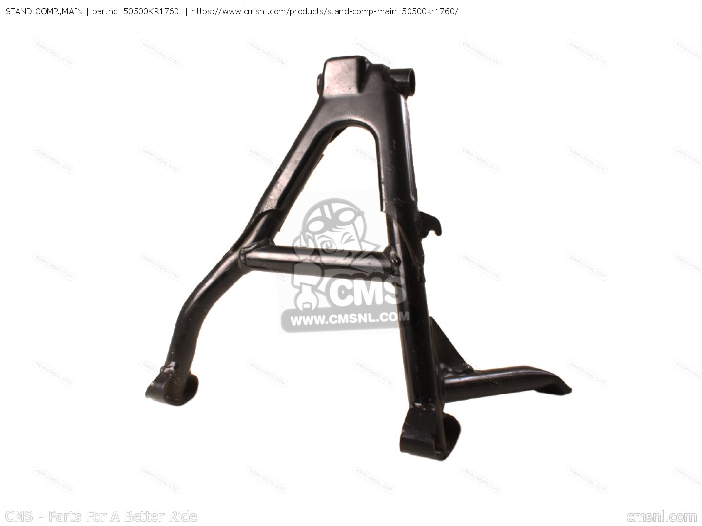 50500KR1760: STAND COMP.,MAIN Honda - buy the 50500-KR1-760 at CMSNL