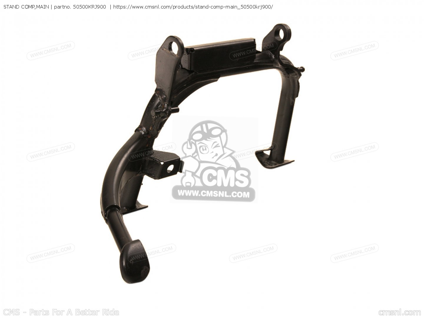 50500KRJ900: STAND COMP,MAIN Honda - buy the 50500-KRJ-900 at CMSNL