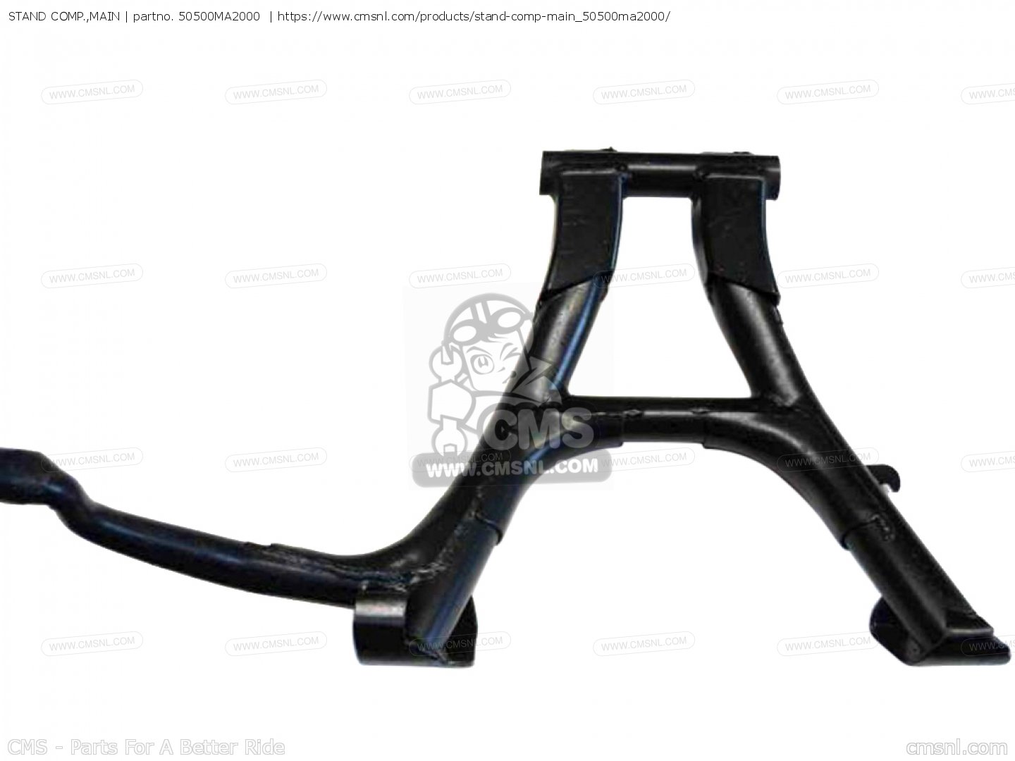 50500MA2000: STAND COMP.,MAIN Honda - buy the 50500-MA2-000 at CMSNL