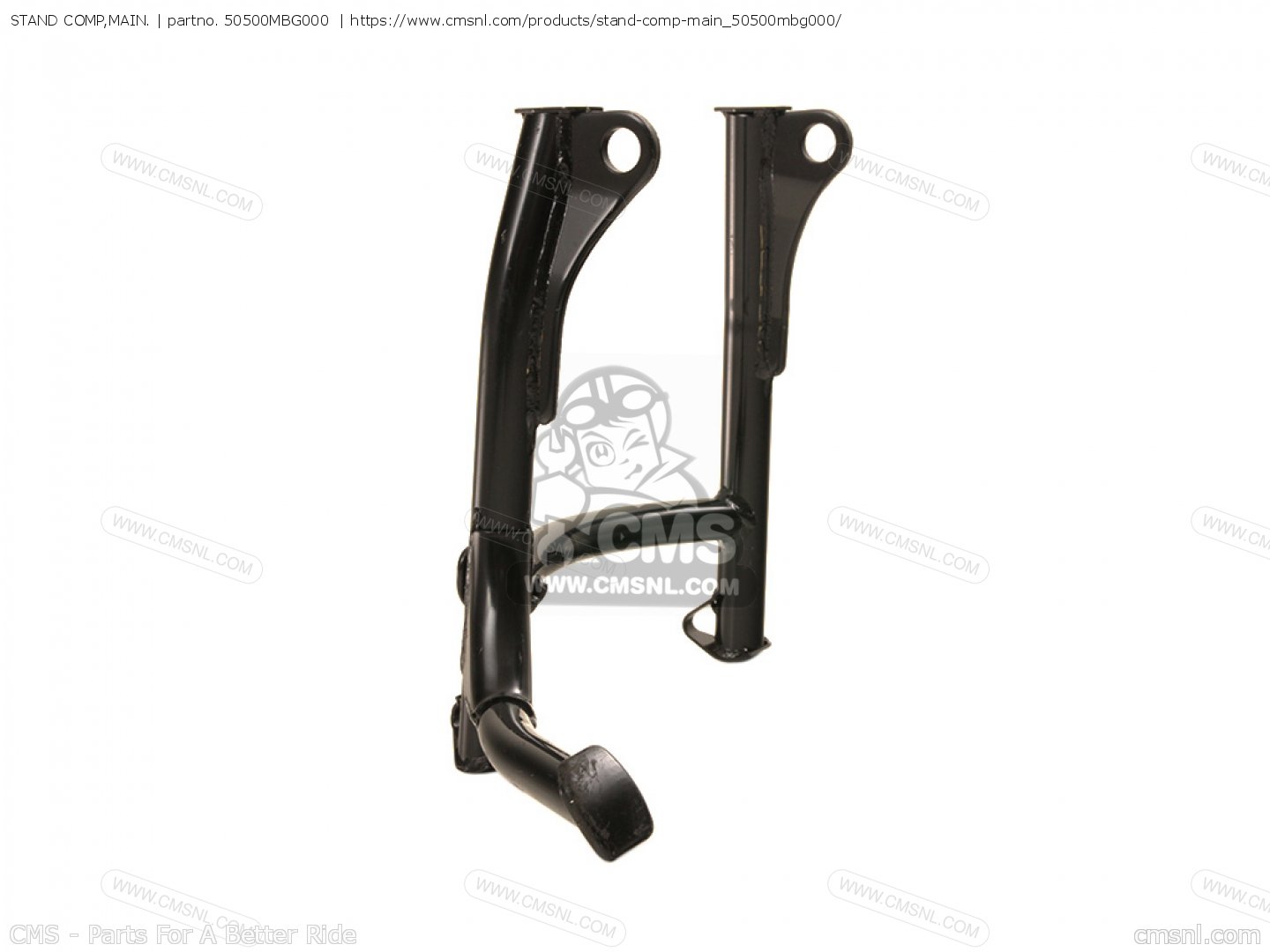 50500MBG000: Stand Comp,main. Honda - buy the 50500-MBG-000 at CMSNL