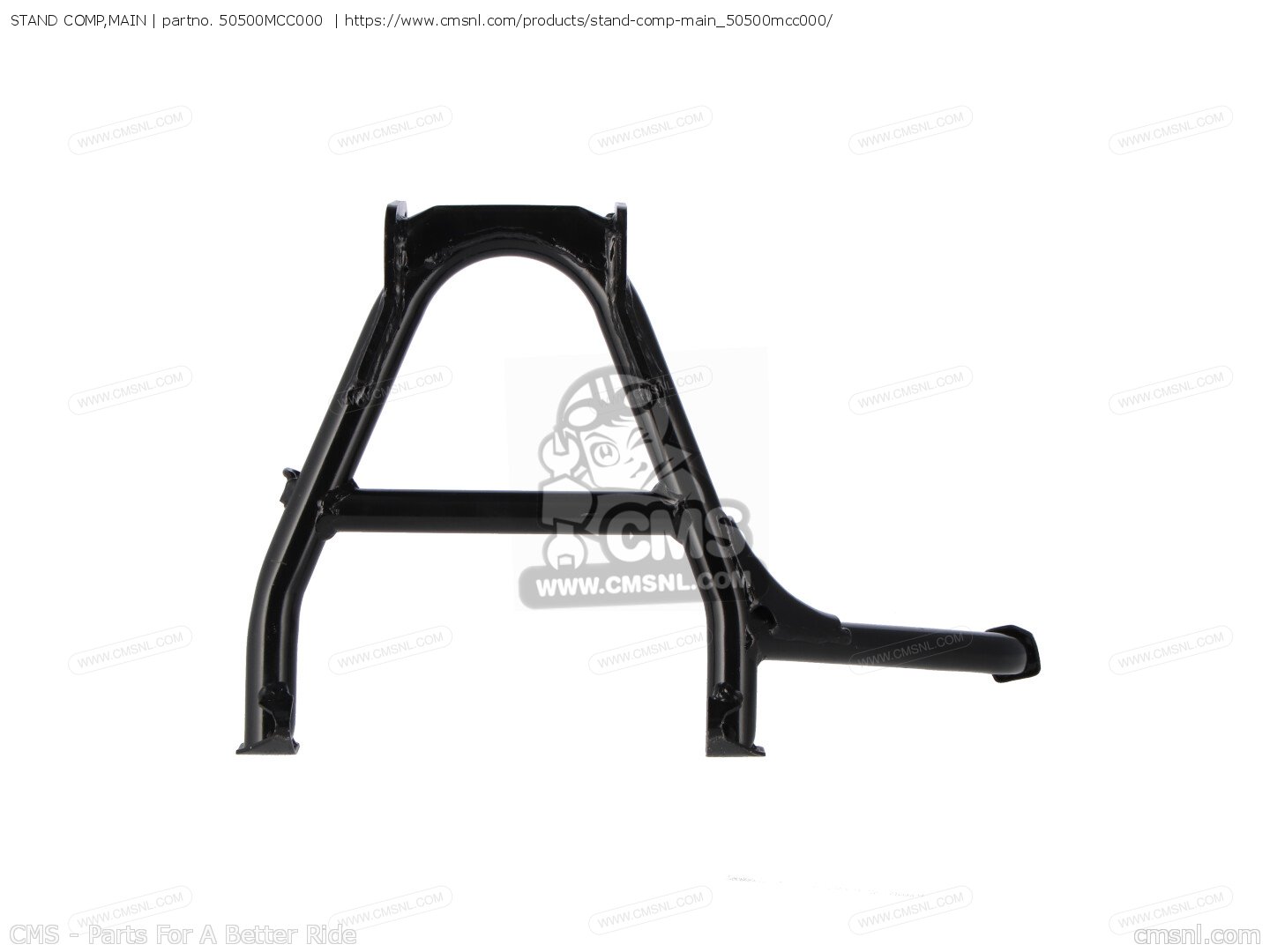 50500MCC000: Stand Comp,main Honda - buy the 50500-MCC-000 at CMSNL