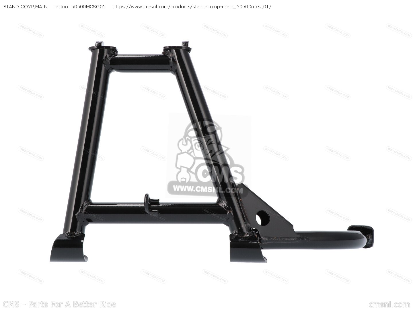 50500MCSG01: STAND COMP,MAIN Honda - buy the 50500-MCS-G01 at CMSNL