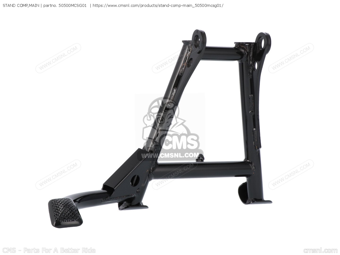 50500MCSG01: STAND COMP,MAIN Honda - buy the 50500-MCS-G01 at CMSNL