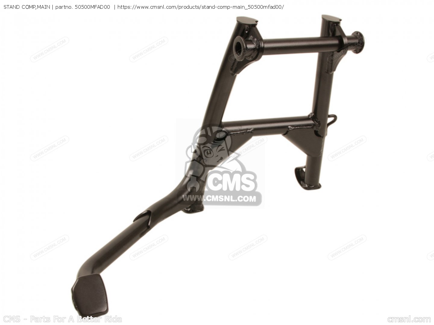 50500MFAD00: STAND COMP,MAIN Honda - buy the 50500-MFA-D00 at CMSNL