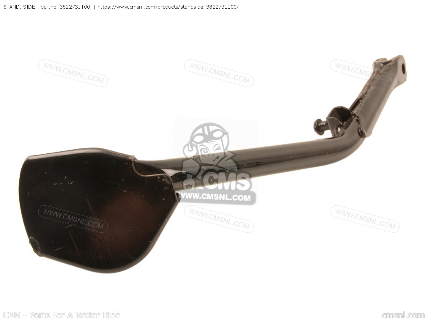 3822731100: STAND, SIDE Yamaha - buy the 382-27311-00-00 at CMSNL