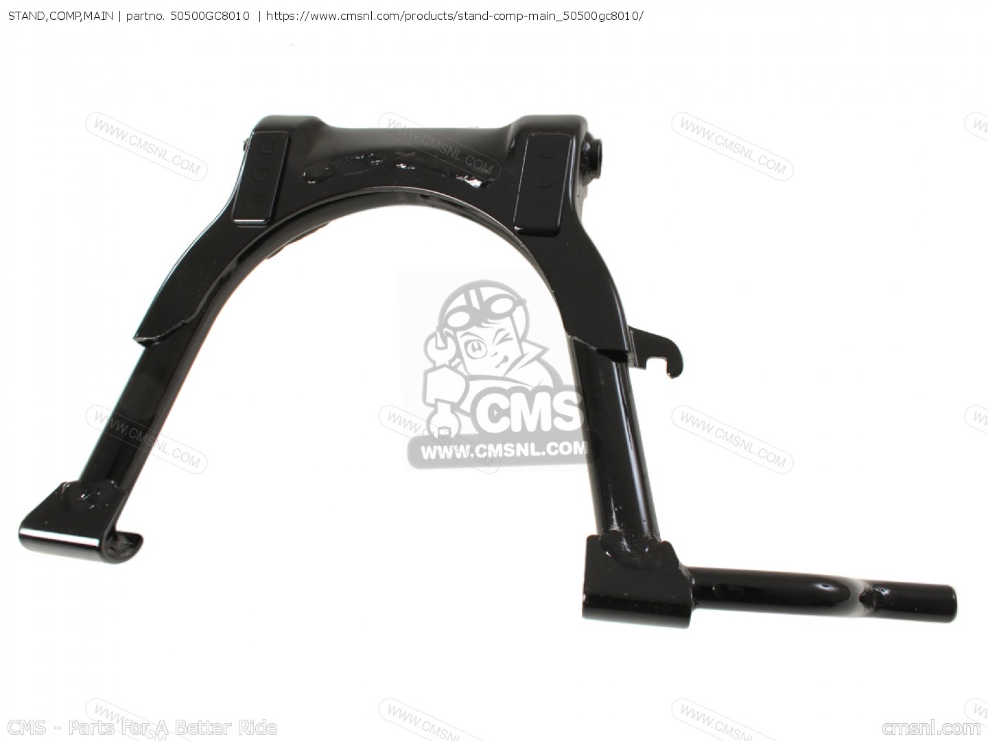 50500GC8010: STAND,COMP,MAIN Honda - buy the 50500-GC8-010 at CMSNL
