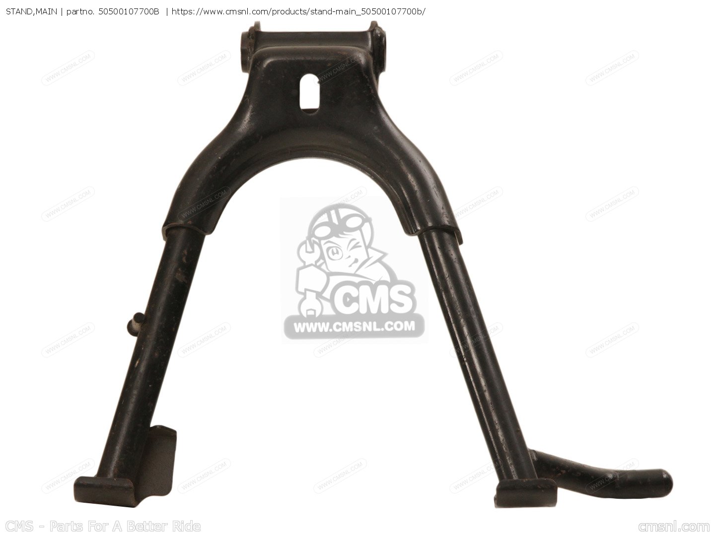 50500107700B: STAND,MAIN Honda - buy the 50500-107-700B at CMSNL