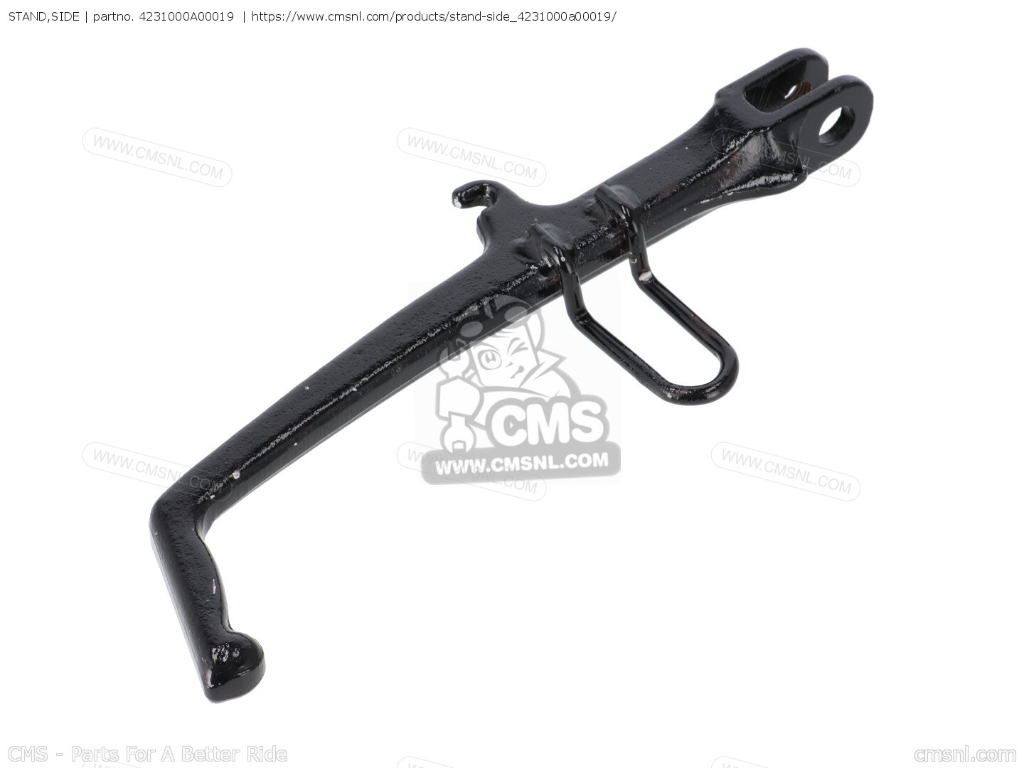 4231000A00019: STAND,SIDE Suzuki - buy the 42310-00A00-019 at CMSNL