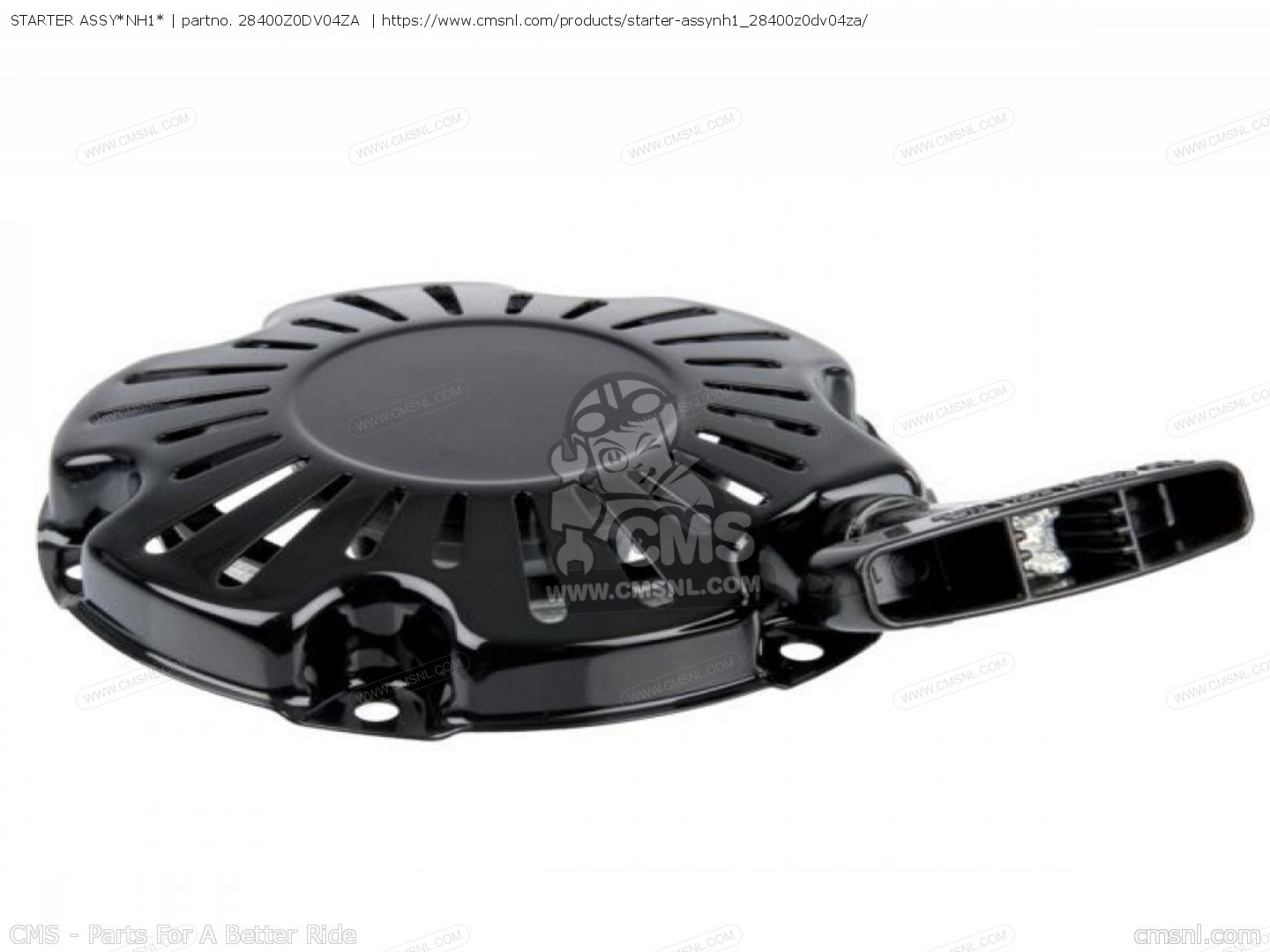 28400Z0DV04ZA: STARTER ASSY*NH1* Honda - buy the 28400-Z0D-V04ZA at CMSNL