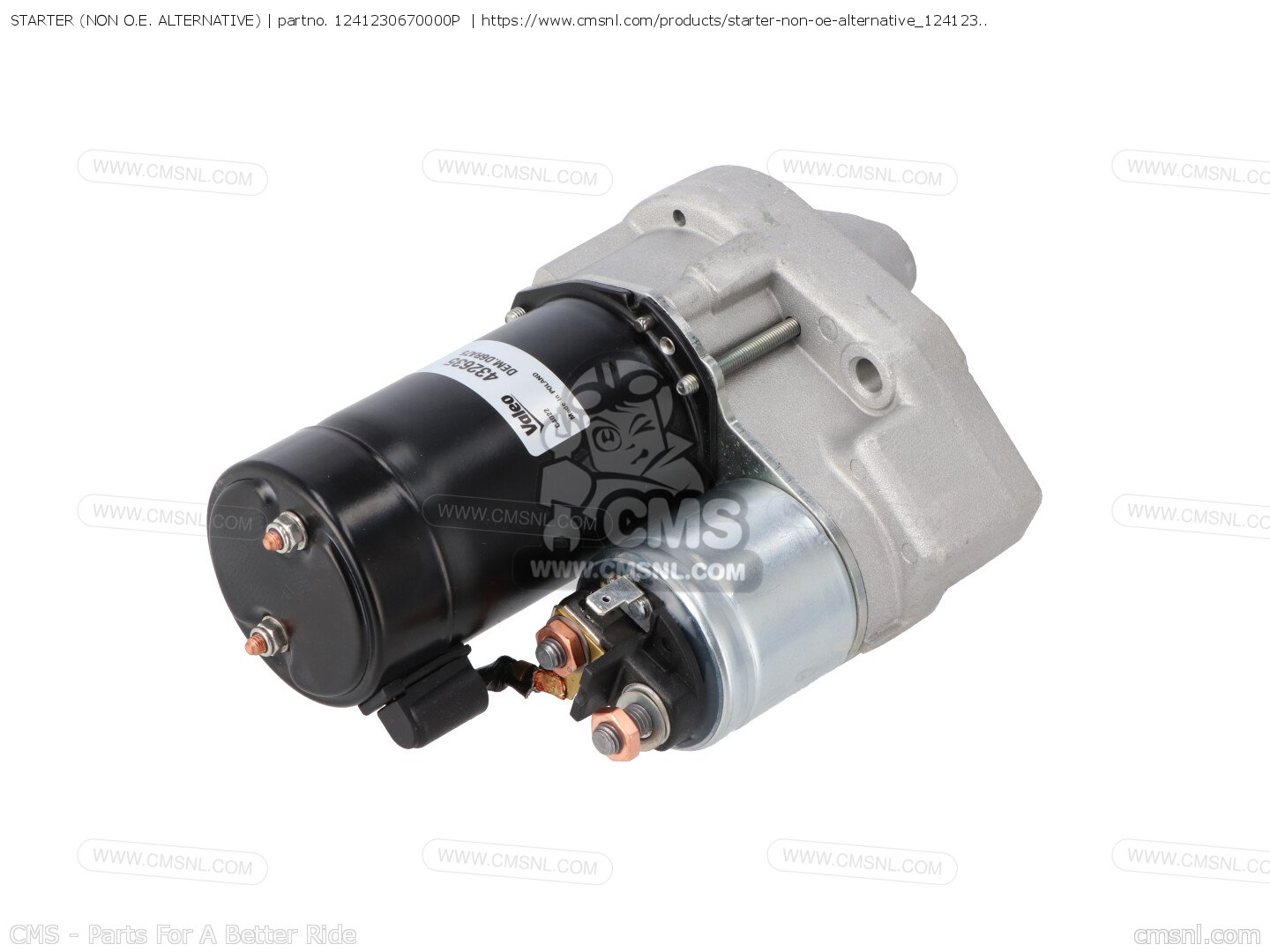 1241230670000P: STARTER (NON O.E. ALTERNATIVE) Alternative parts - buy ...