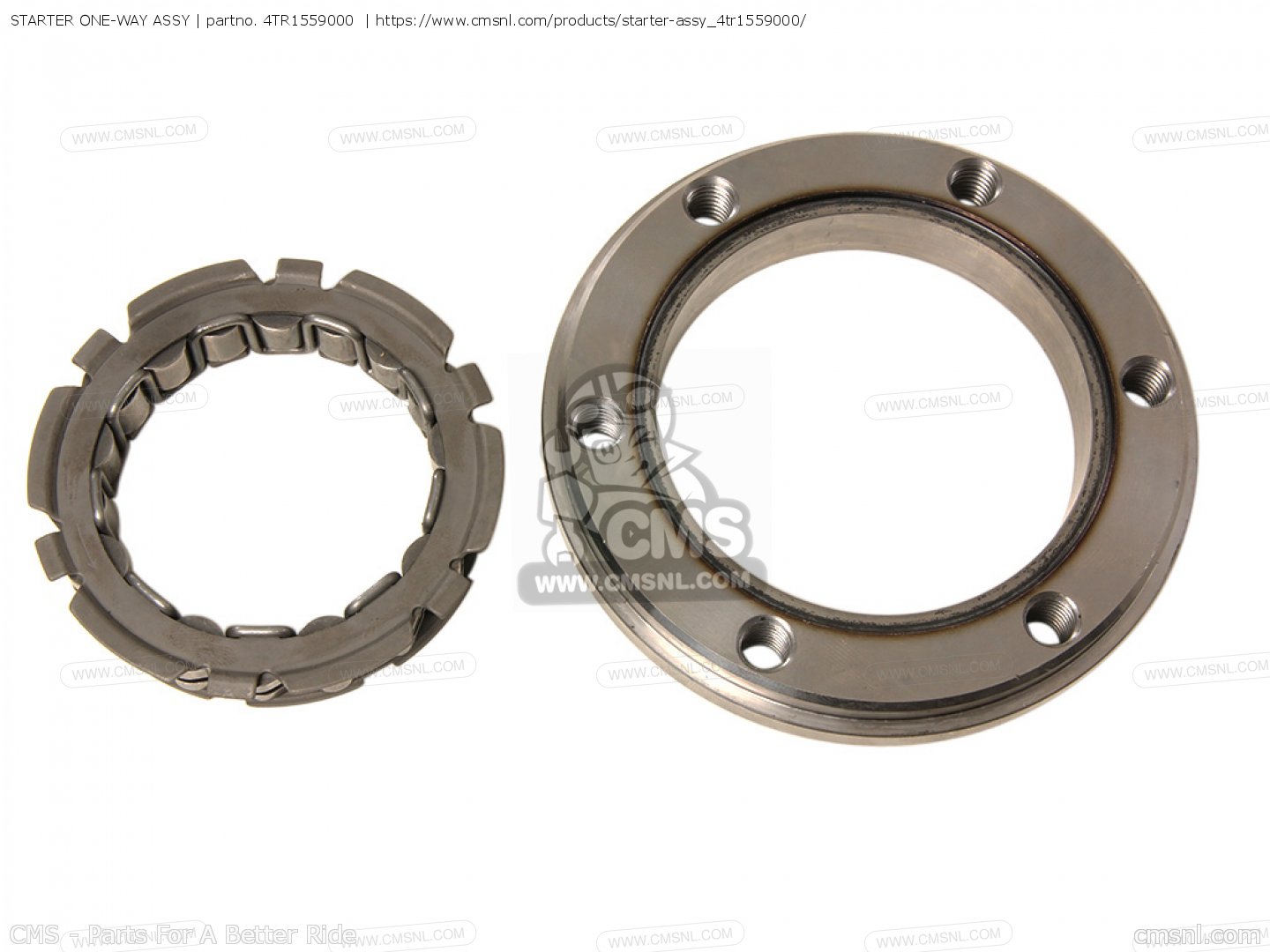 4TR1559000: Starter One-way Assy Yamaha - buy the 4TR-15590-00-00 at CMSNL