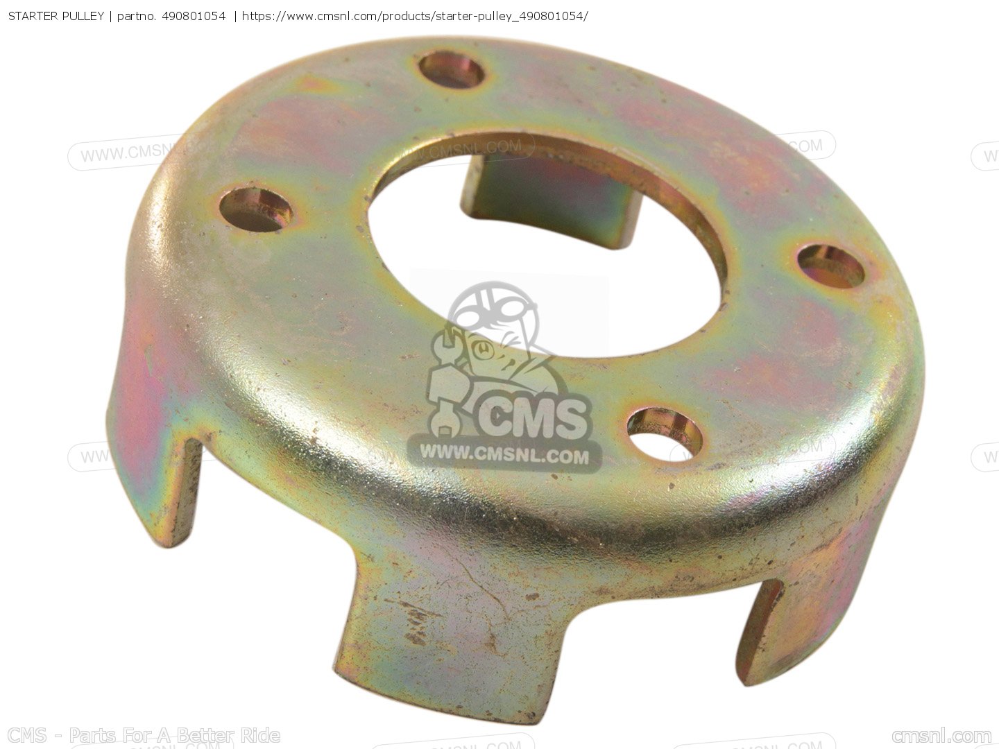490801054: Starter Pulley Kawasaki - buy the 49080-1054 at CMSNL