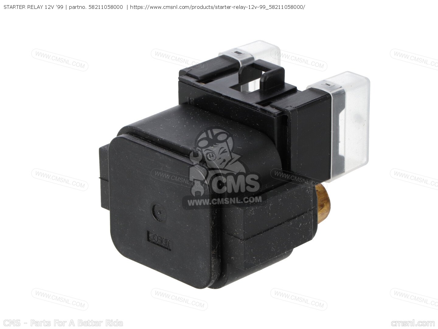 58211058000: STARTER RELAY 12V '99 KTM - buy the 58211058000 at CMSNL