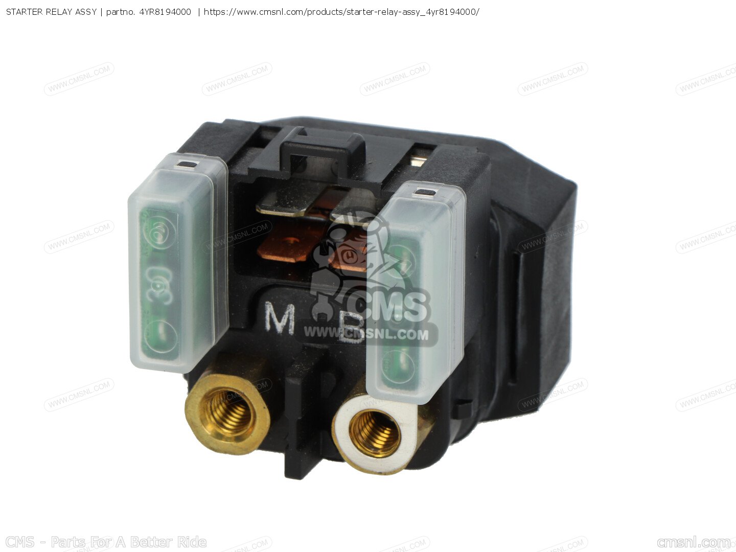 STARTER RELAY ASSY for Yamaha - order at CMSNL