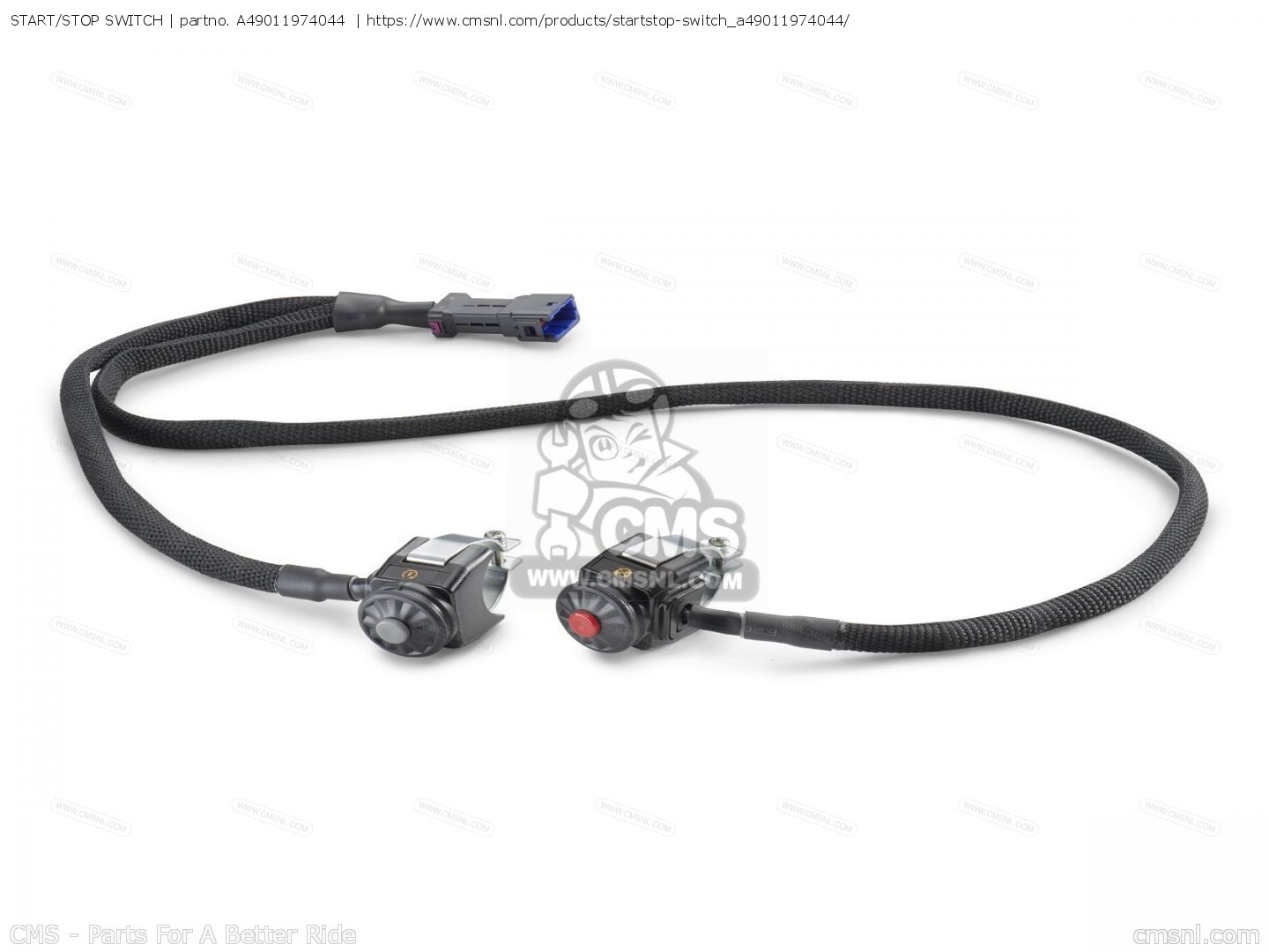 A49011974044: START/STOP SWITCH KTM - buy the A49011974044 at CMSNL
