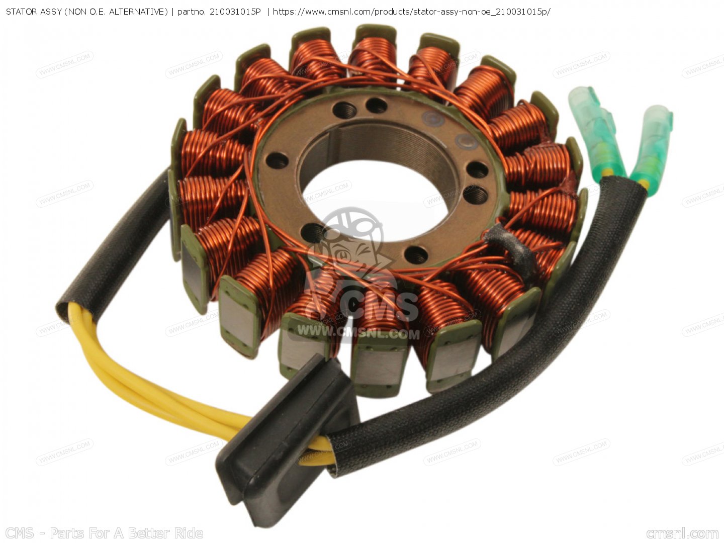 210031015P: STATOR ASSY (NON O.E. ALTERNATIVE) Kawasaki - buy the 21003 ...