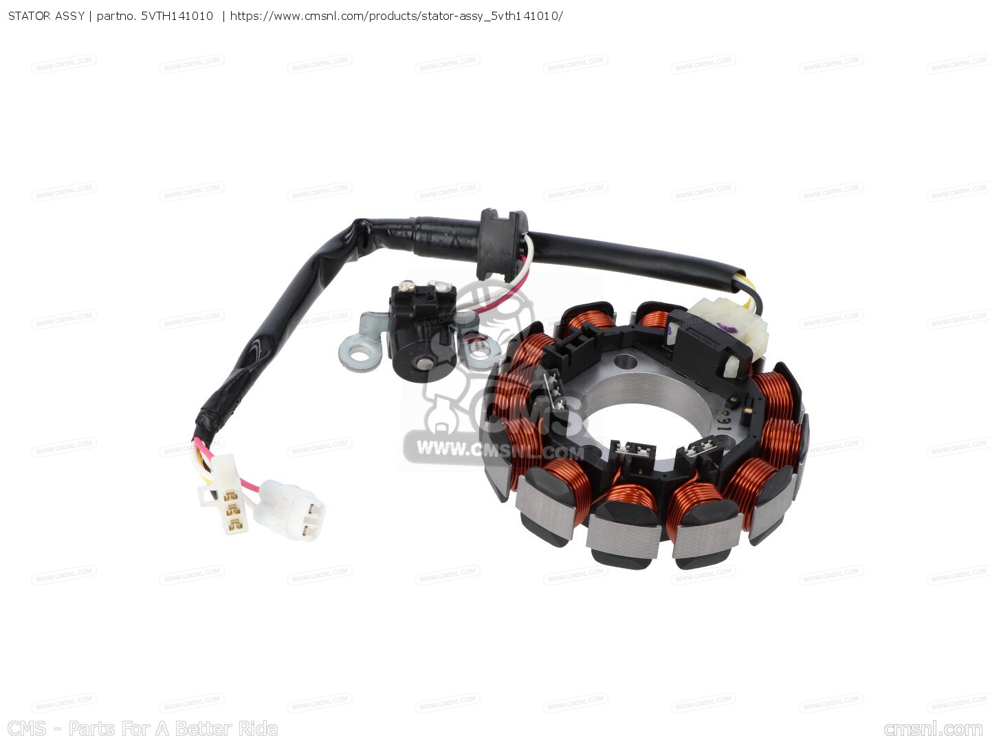 5VTH141010: STATOR ASSY Yamaha - buy the 5VT-H1410-10-00 at CMSNL