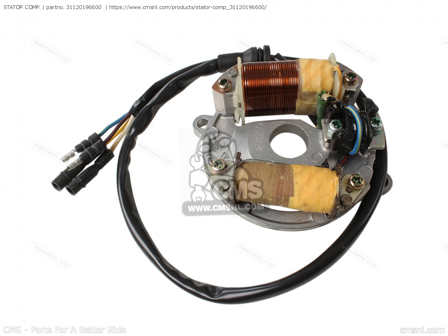 31120196600: STATOR COMP. Honda - buy the 31120-196-600 at CMSNL