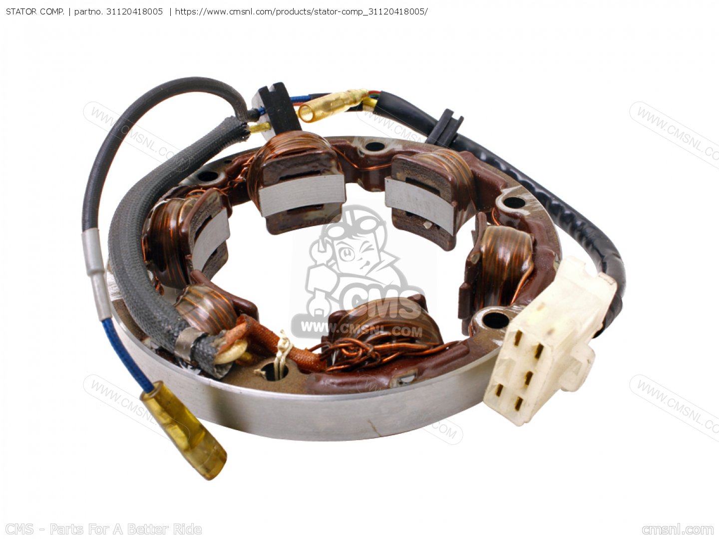 31120-418-005 Stator Comp., 31120418005 Honda - CM185T, CD185T, CM125T
