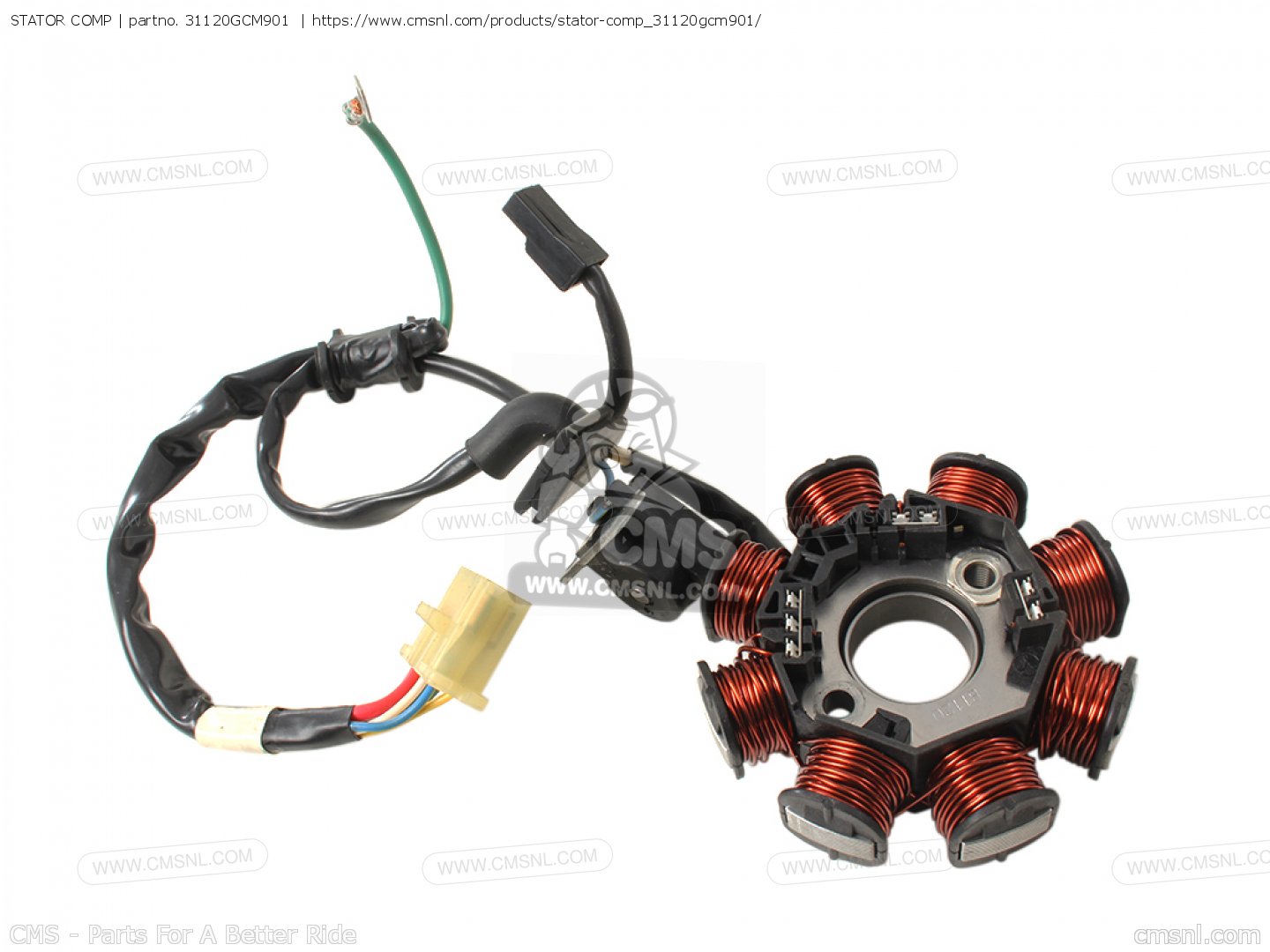 31120GCM901: STATOR COMP Honda - buy the 31120-GCM-901 at CMSNL
