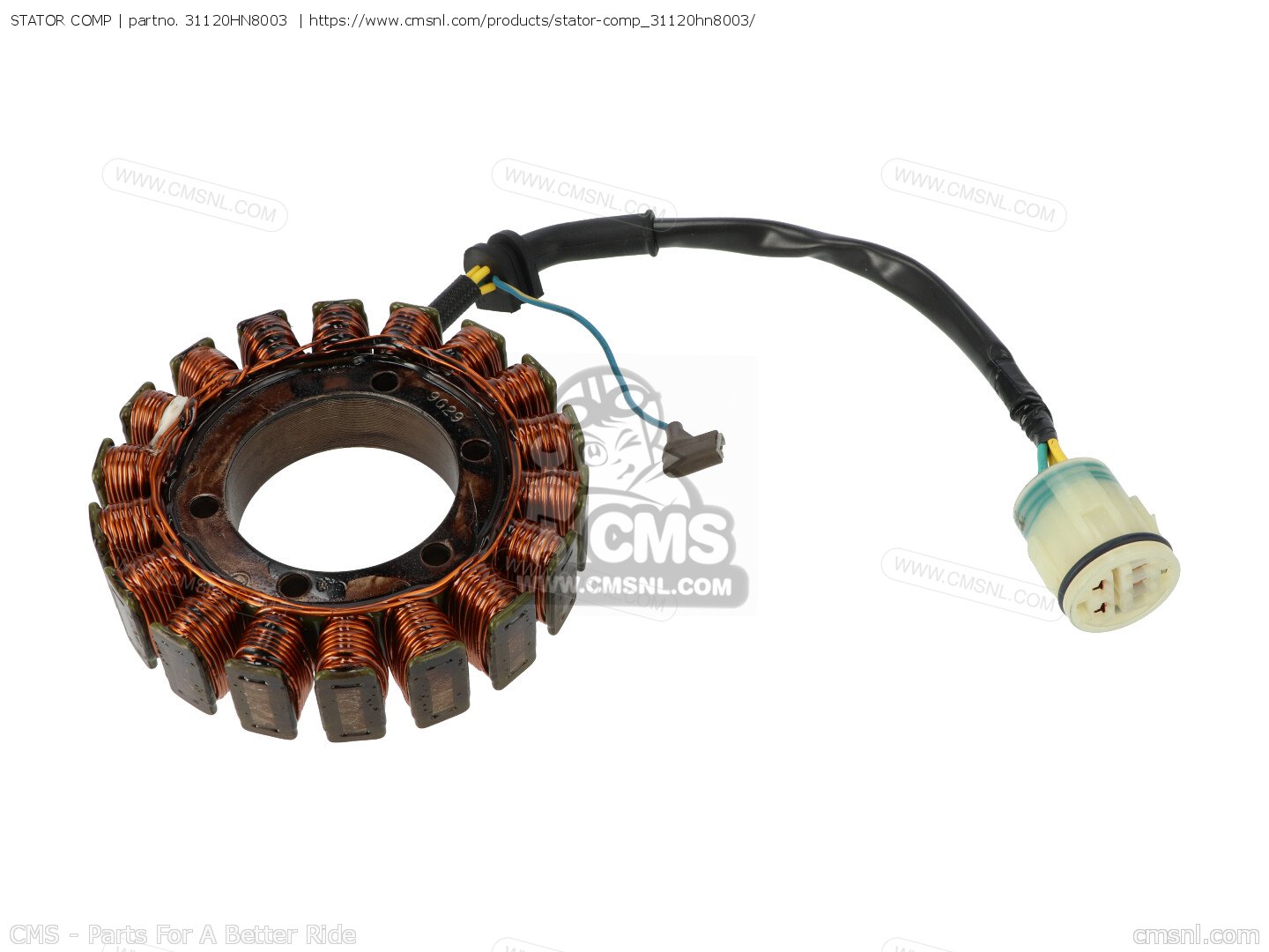 31120HN8003: STATOR COMP Honda - buy the 31120-HN8-003 at CMSNL