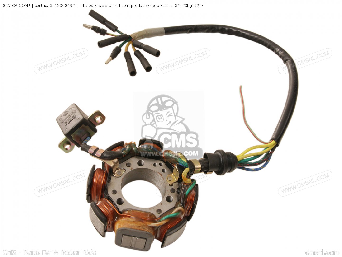 STATOR COMP for NX125 TRANSCITY 1997 (V) FRANCE / CMF - order at CMSNL