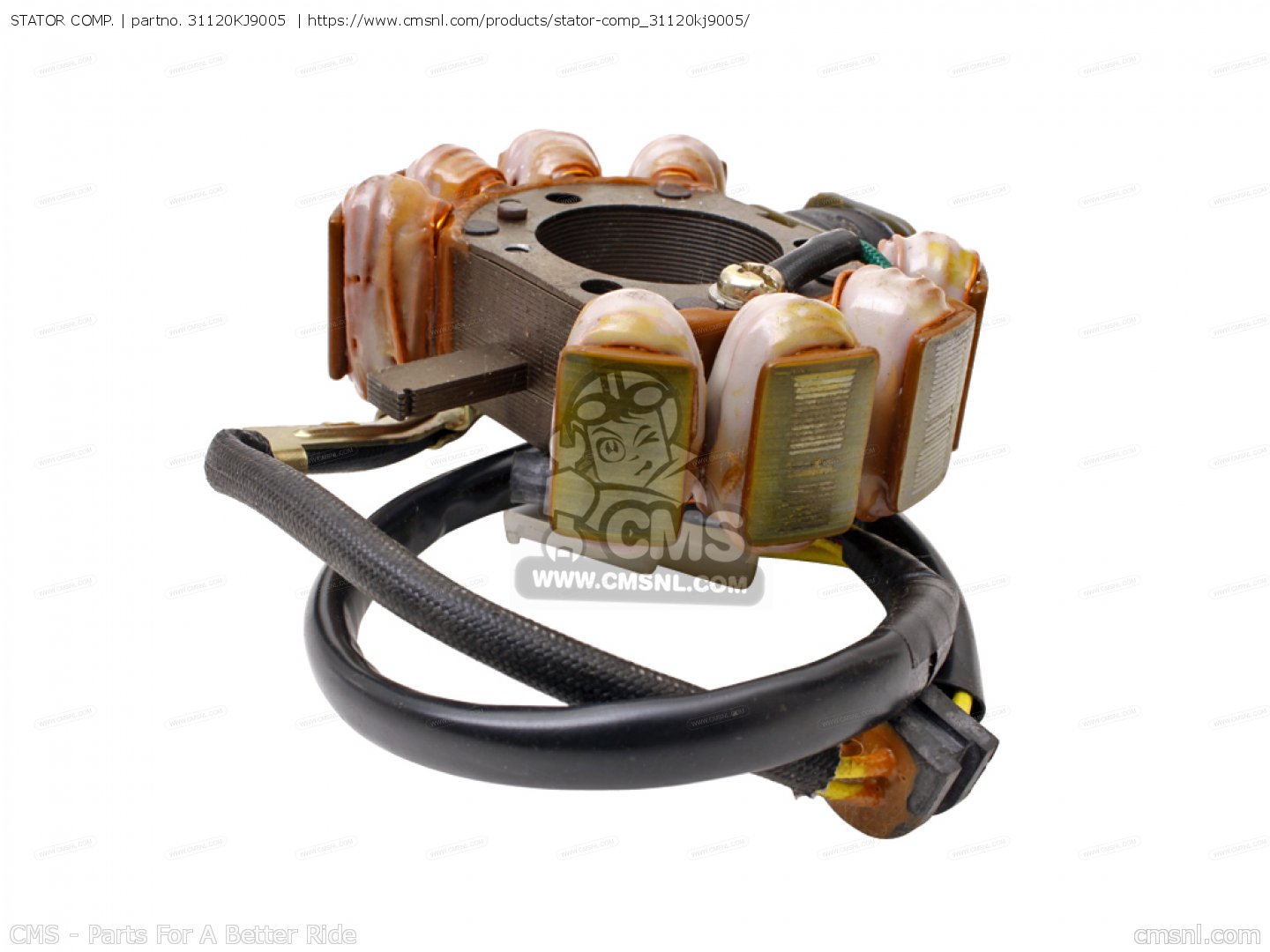 STATOR COMP. for CH125 ELITE 125 1984 (E) USA - order at CMSNL