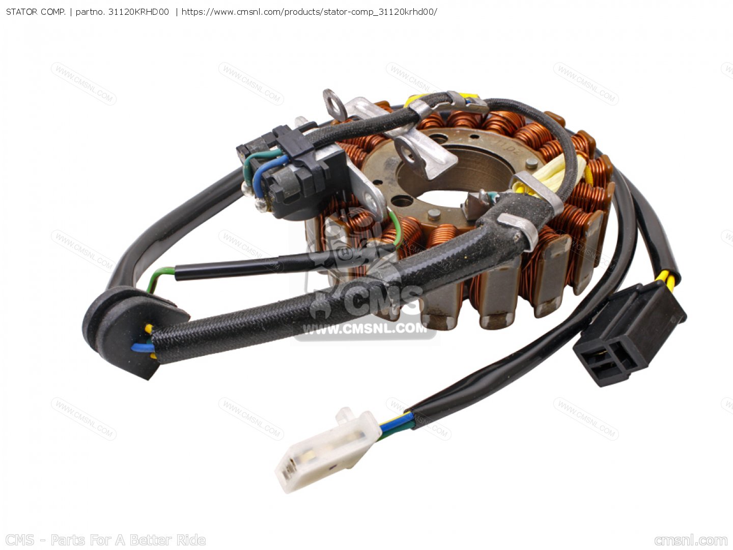 31120KRHD00: STATOR COMP. Honda - buy the 31120-KRH-D00 at CMSNL