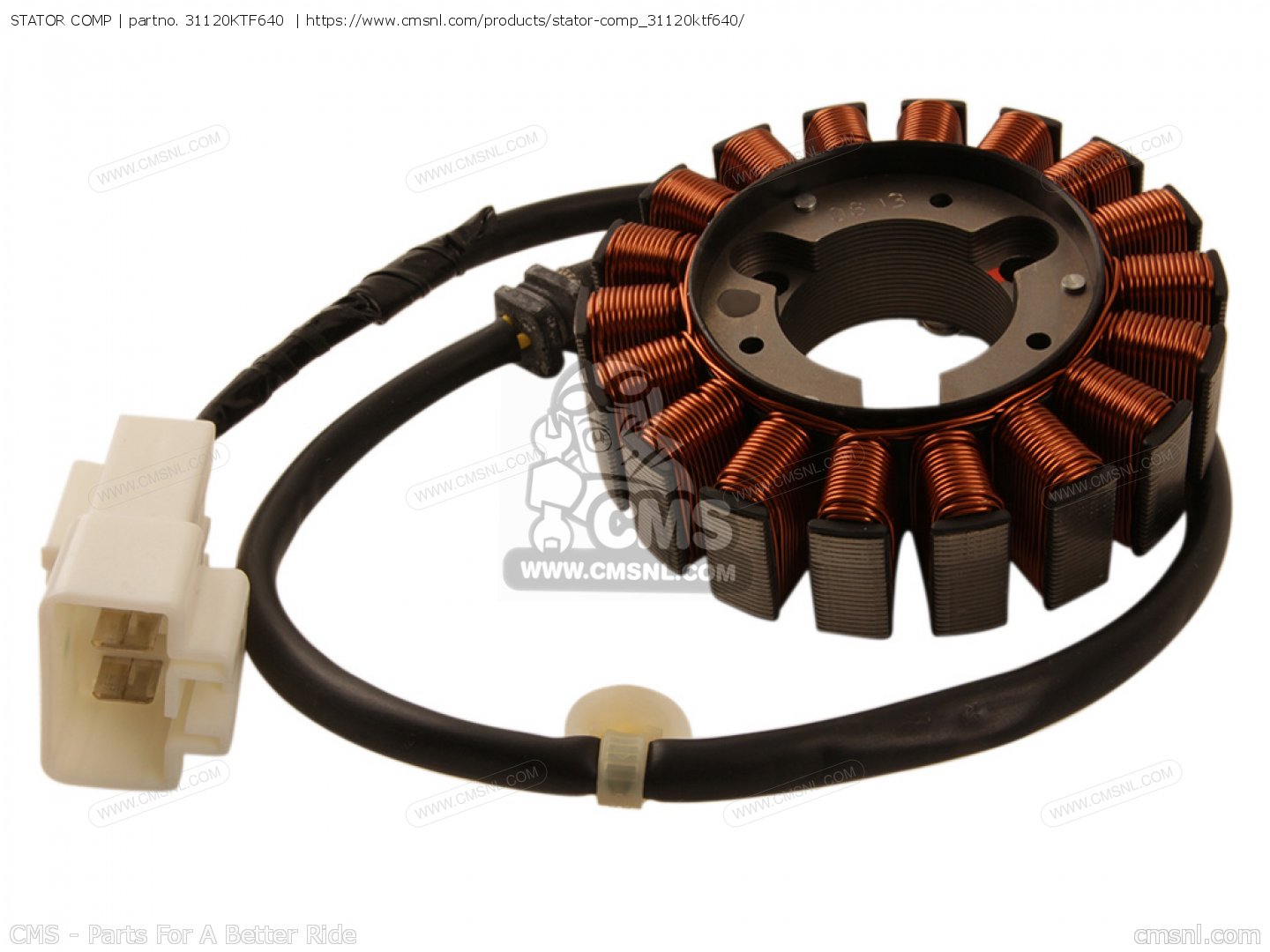 31120KTF640: STATOR COMP Honda - buy the 31120-KTF-640 at CMSNL
