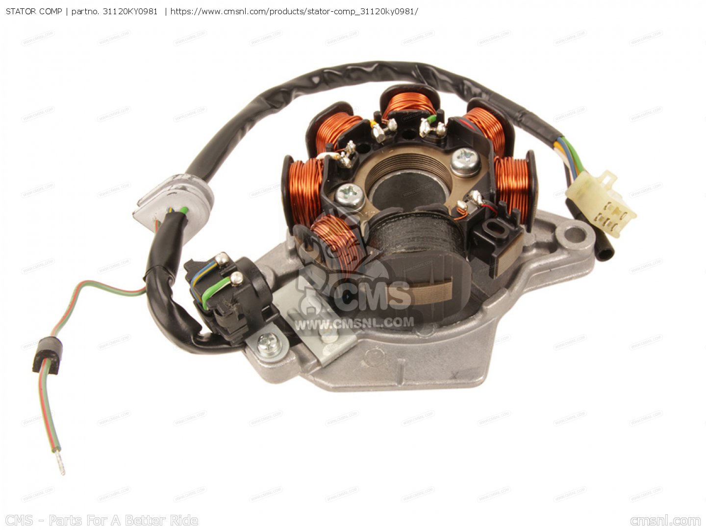 31120KY0981: STATOR COMP Honda - buy the 31120-KY0-981 at CMSNL