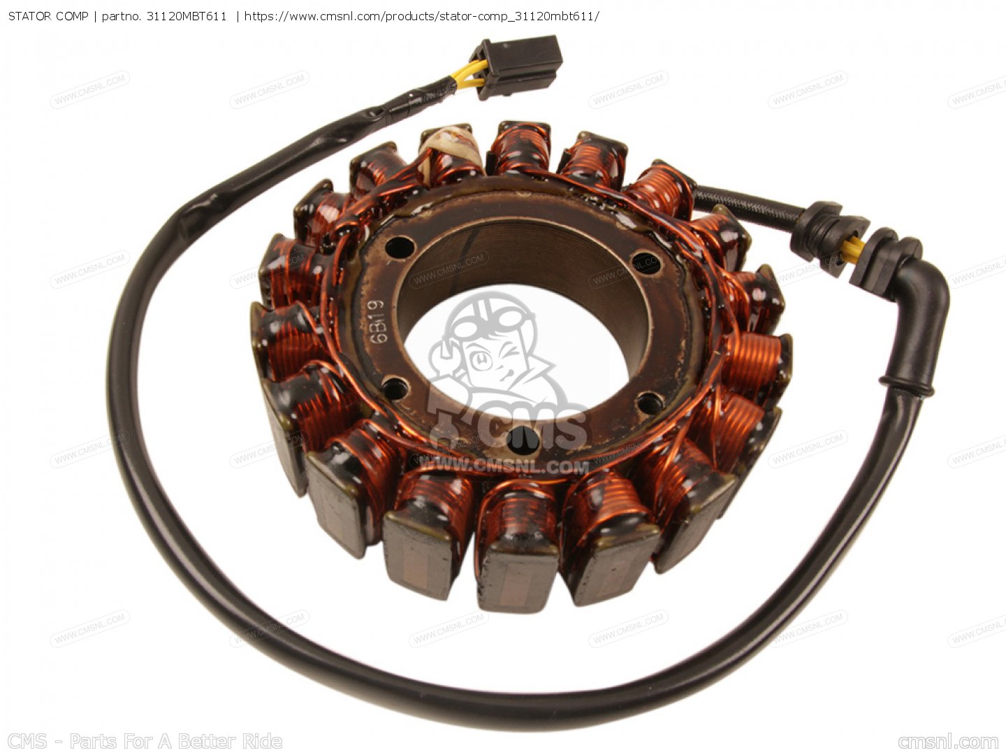 31120MBT611: STATOR COMP Honda - buy the 31120-MBT-611 at CMSNL