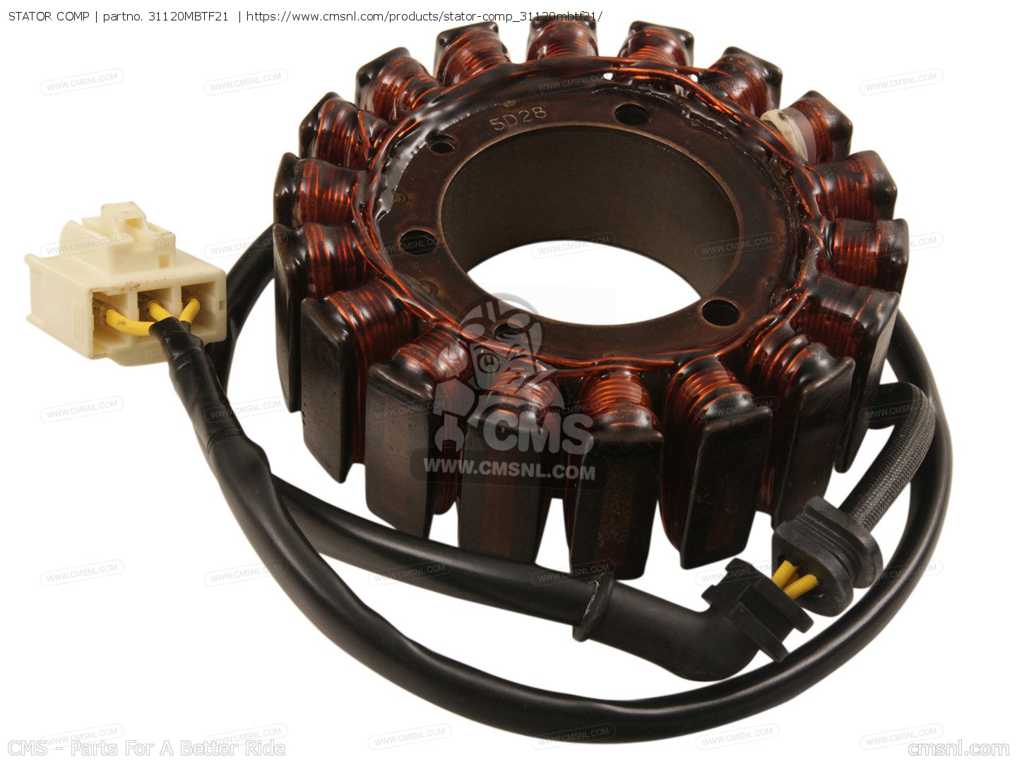 31120MBTF21: STATOR COMP Honda - buy the 31120-MBT-F21 at CMSNL