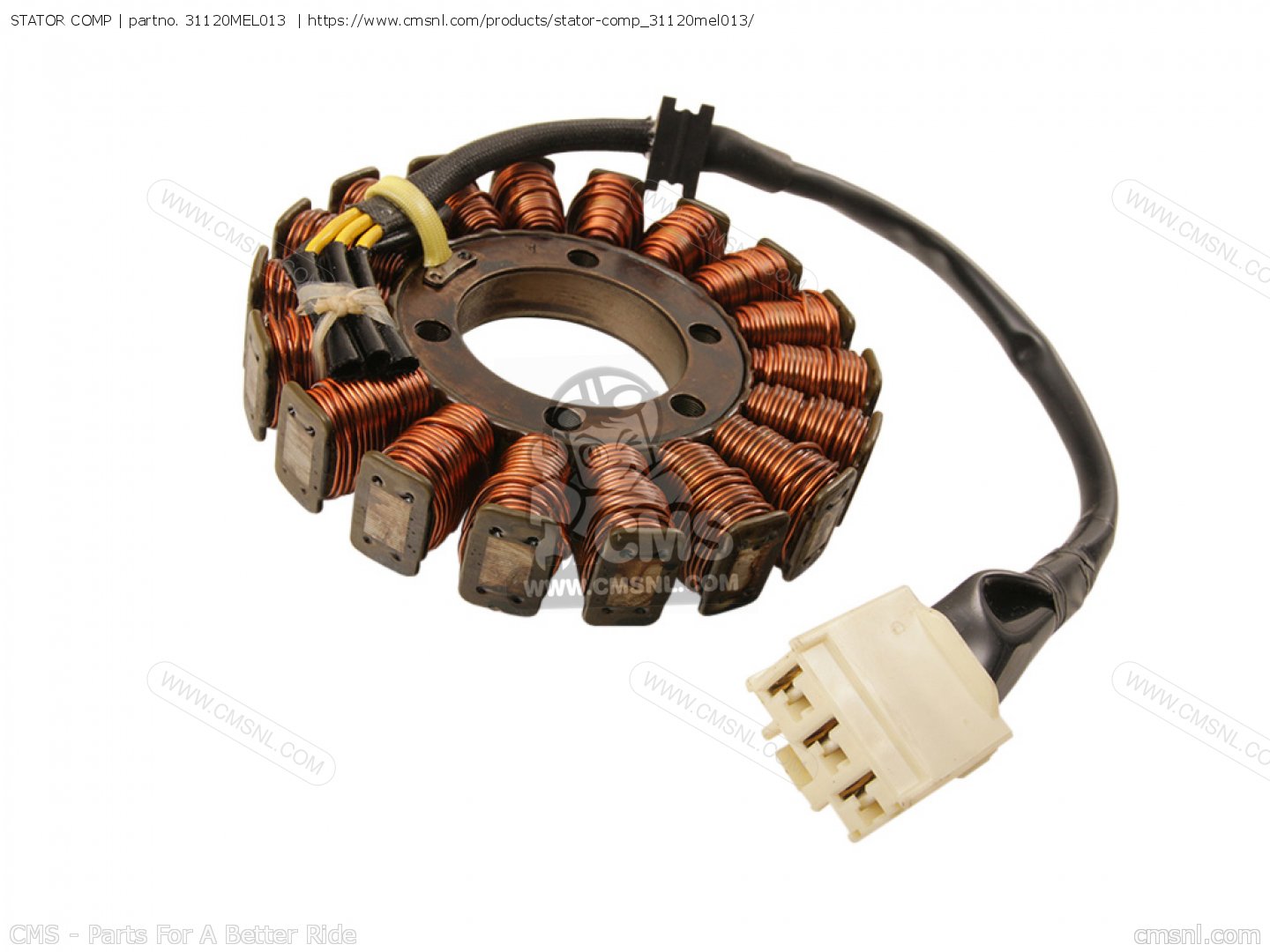 31120MEL013: Stator Comp Honda - buy the 31120-MEL-013 at CMSNL