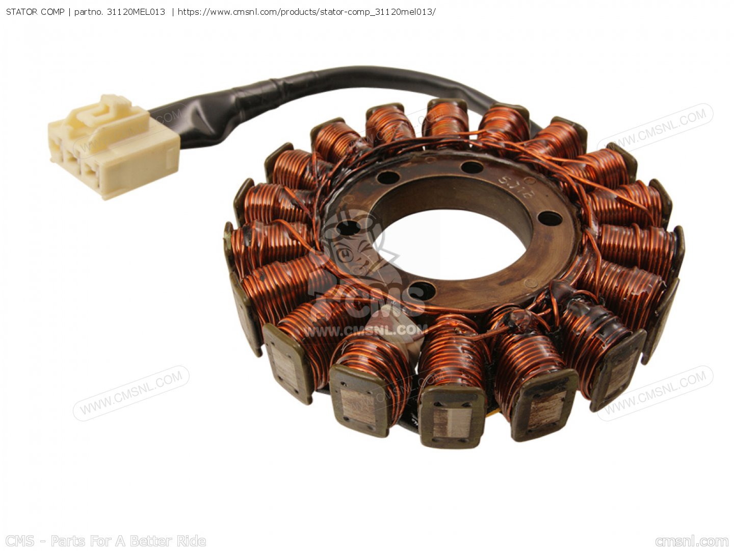 31120MEL013: Stator Comp Honda - buy the 31120-MEL-013 at CMSNL