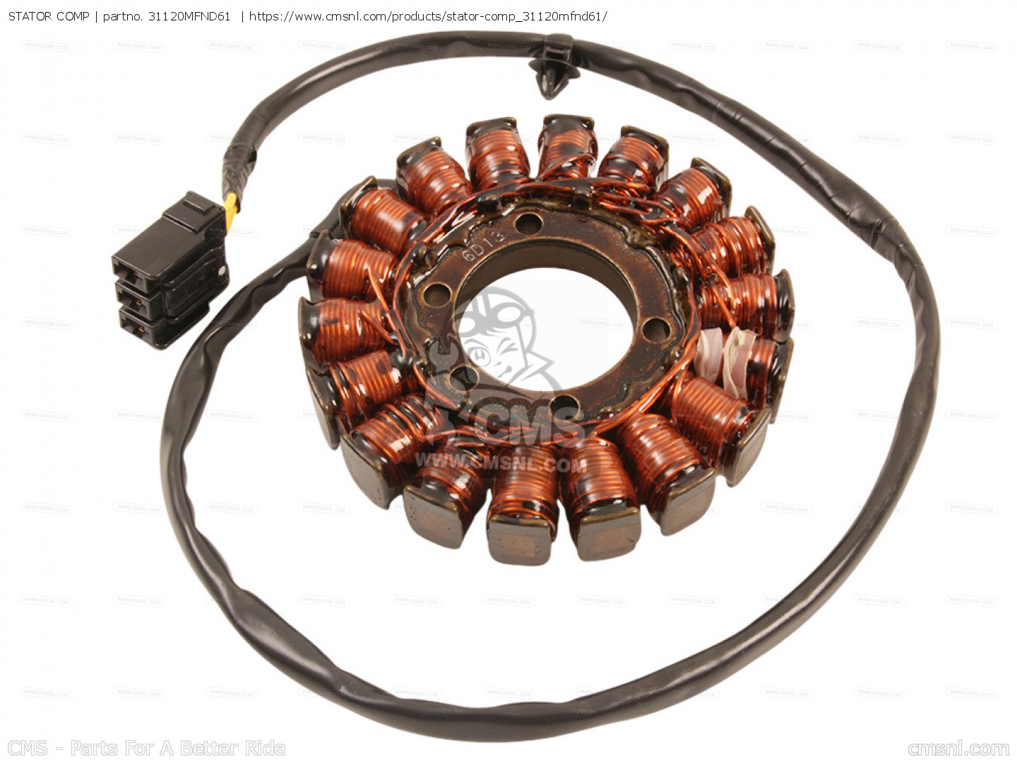 31120MFND61: STATOR COMP Honda - buy the 31120-MFN-D61 at CMSNL