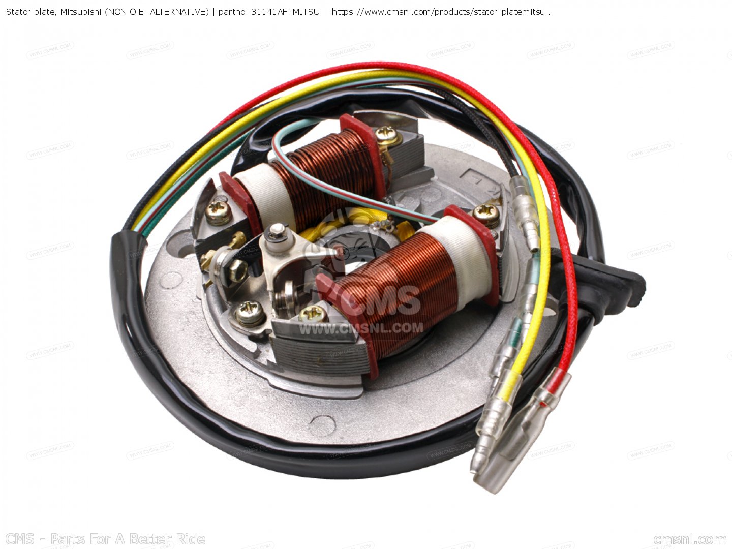 Stator plate, Mitsubishi for Honda - order at CMSNL